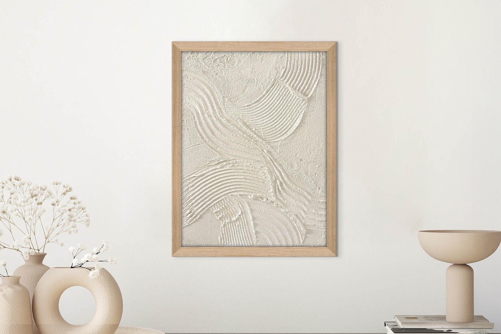 Sand Windows - Malerier og mixed media