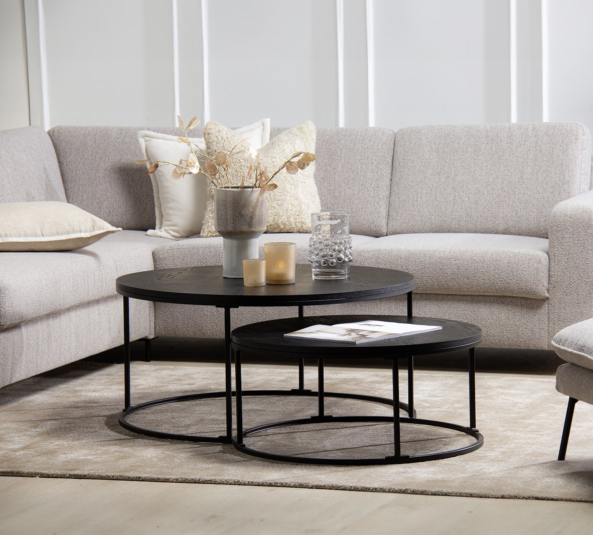 Porto sofabordsett - Sofabord - Stuebord i stilrent design hos Skeidar