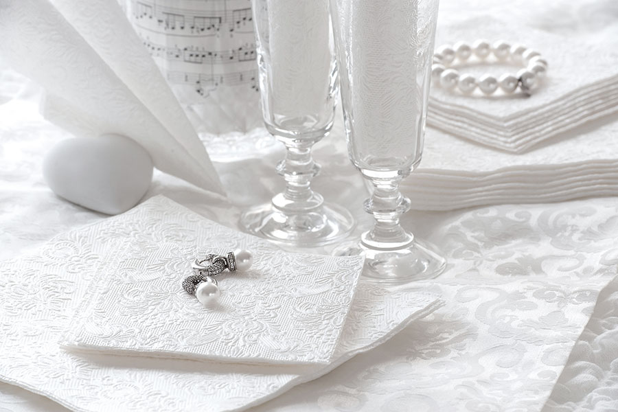 Elegance serviett - Lys og servietter – Skap stemning til ethvert ...