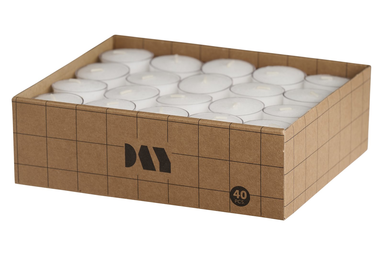 DAY Telys 40pk - Lys og servietter – Skap stemning til ethvert arrangement