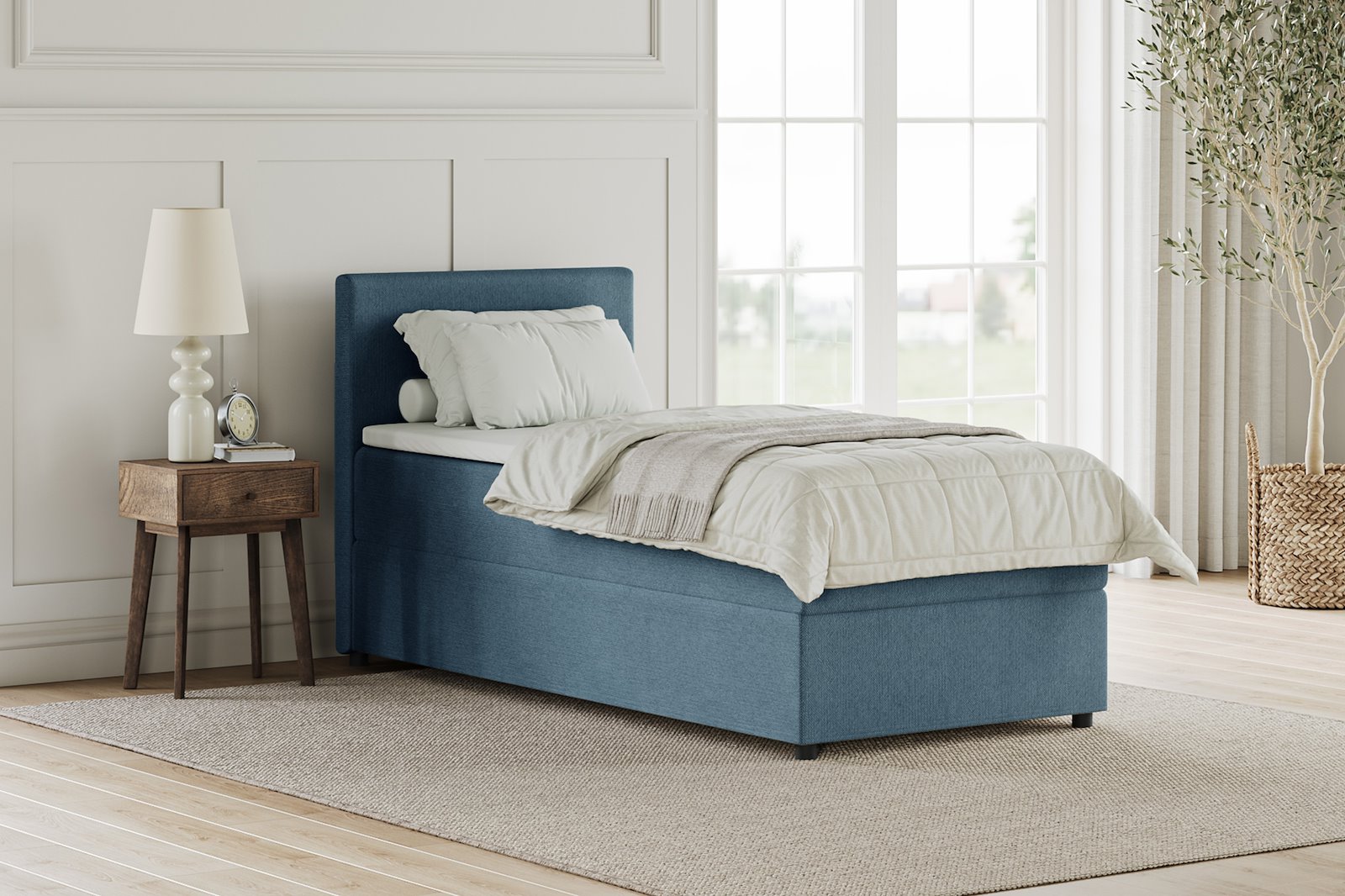 Komfort 2 seng med oppbevaring 120x200 cm - Seng med oppbevaring ...