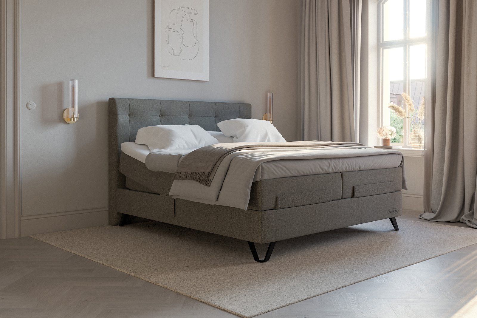 Carat aqtive II regulerbar seng 90x200 cm - Regulerbare senger - Velg ...