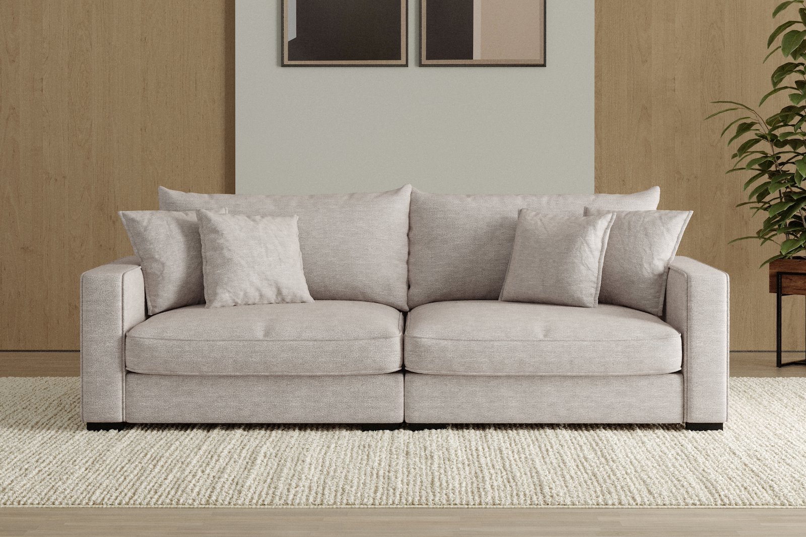 Rossi 3-seter sofa - Sofa - Komfortable sofaer for alle hjem hos Skeidar