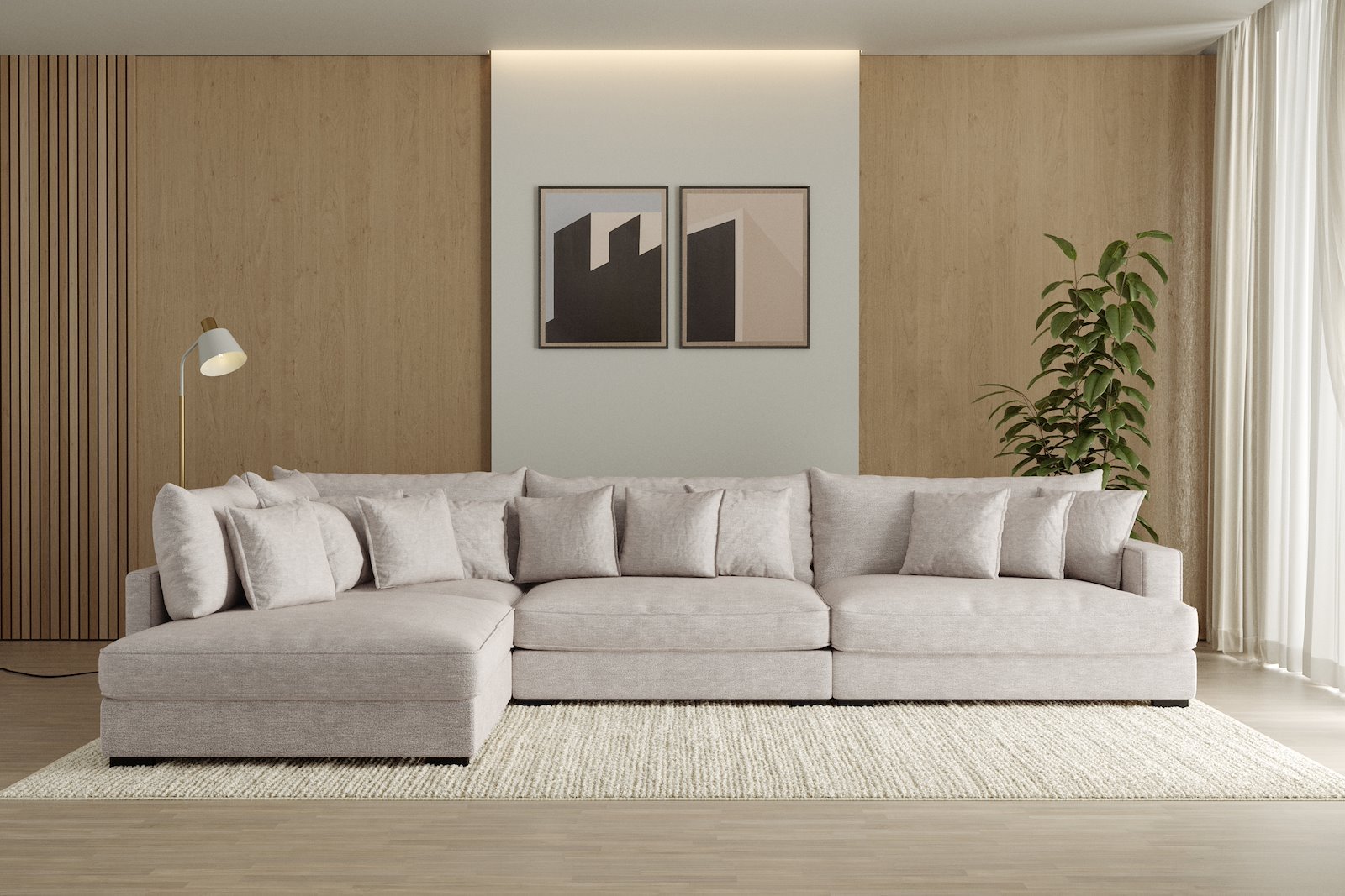 Rossi 4-seter med åpen ende - Sofa hos Skeidar I Black Friday 2025