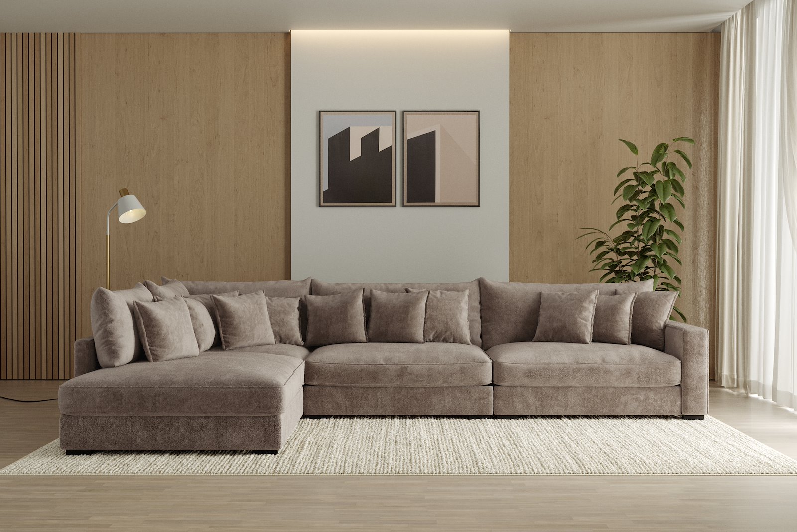 Rossi Lux 4-seter med åpen ende - Sofa - Komfortable sofaer for alle ...