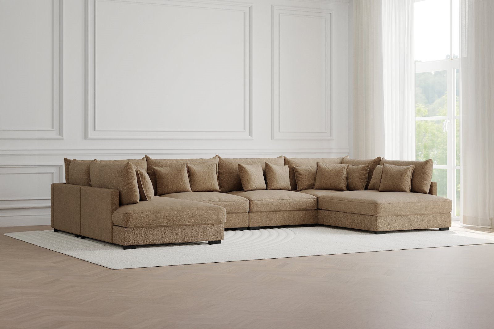 Rossi U-sofa - Sofa - Komfortable sofaer for alle hjem hos Skeidar