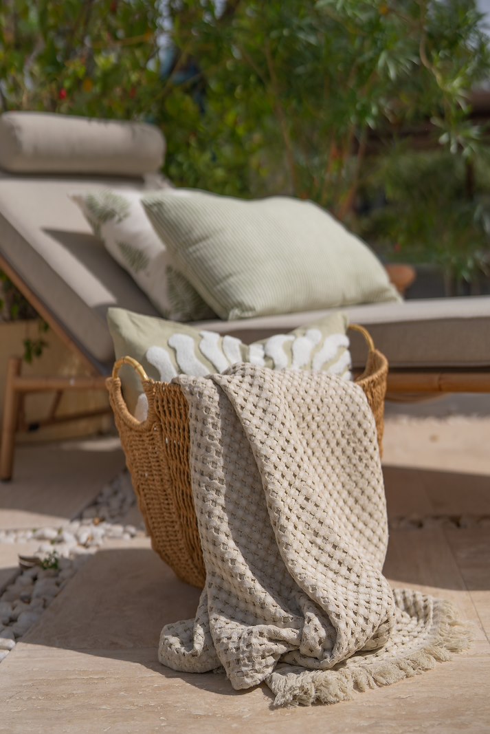 Waffle pledd - Deilige og varme pledd