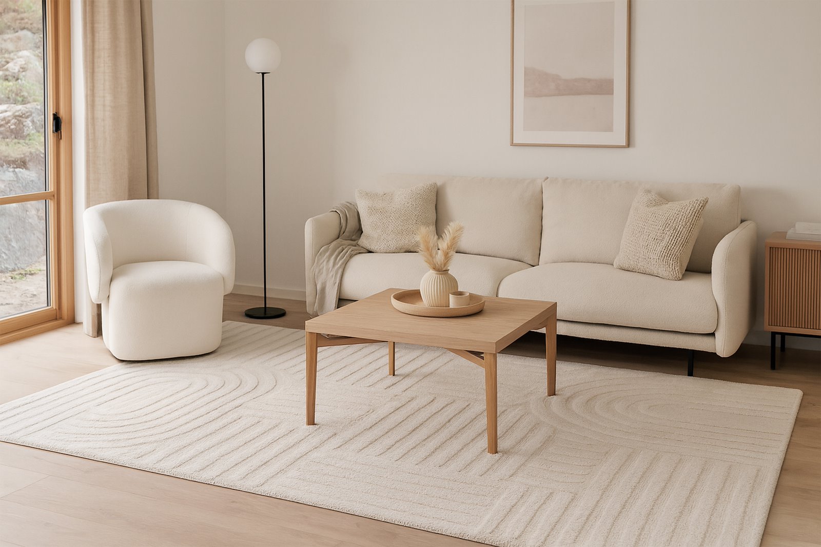 Pisa teppe 160x230cm - Gulvteppe - Store tepper for varme soner hos Skeidar
