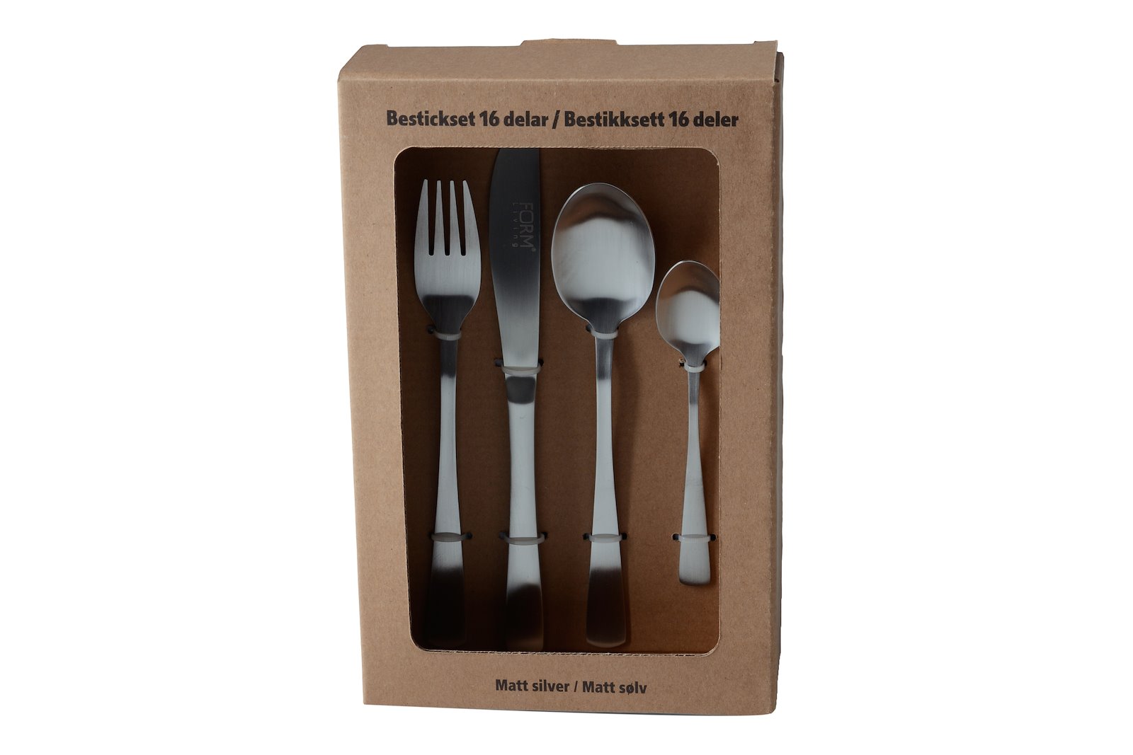 Steel bestikksett 16 deler - Bestikk - Elegante bestikksett hos Skeidar